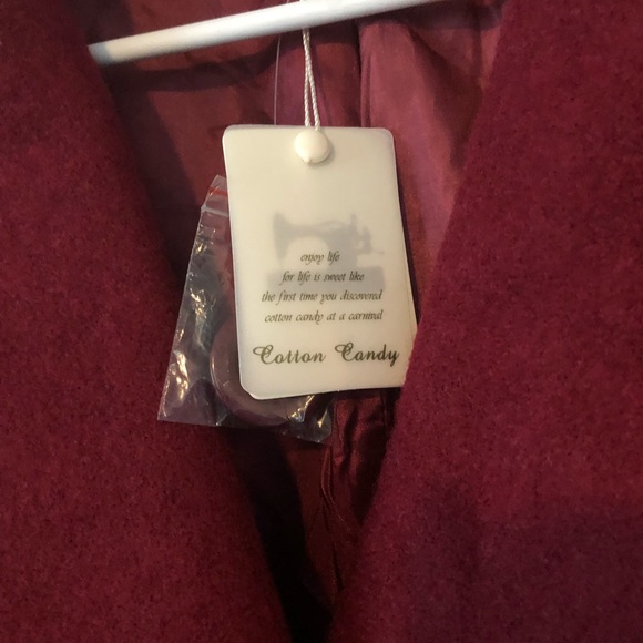 Cotton Candy | Jackets & Coats | Nwt Raspberry Pea Coat | Poshmark